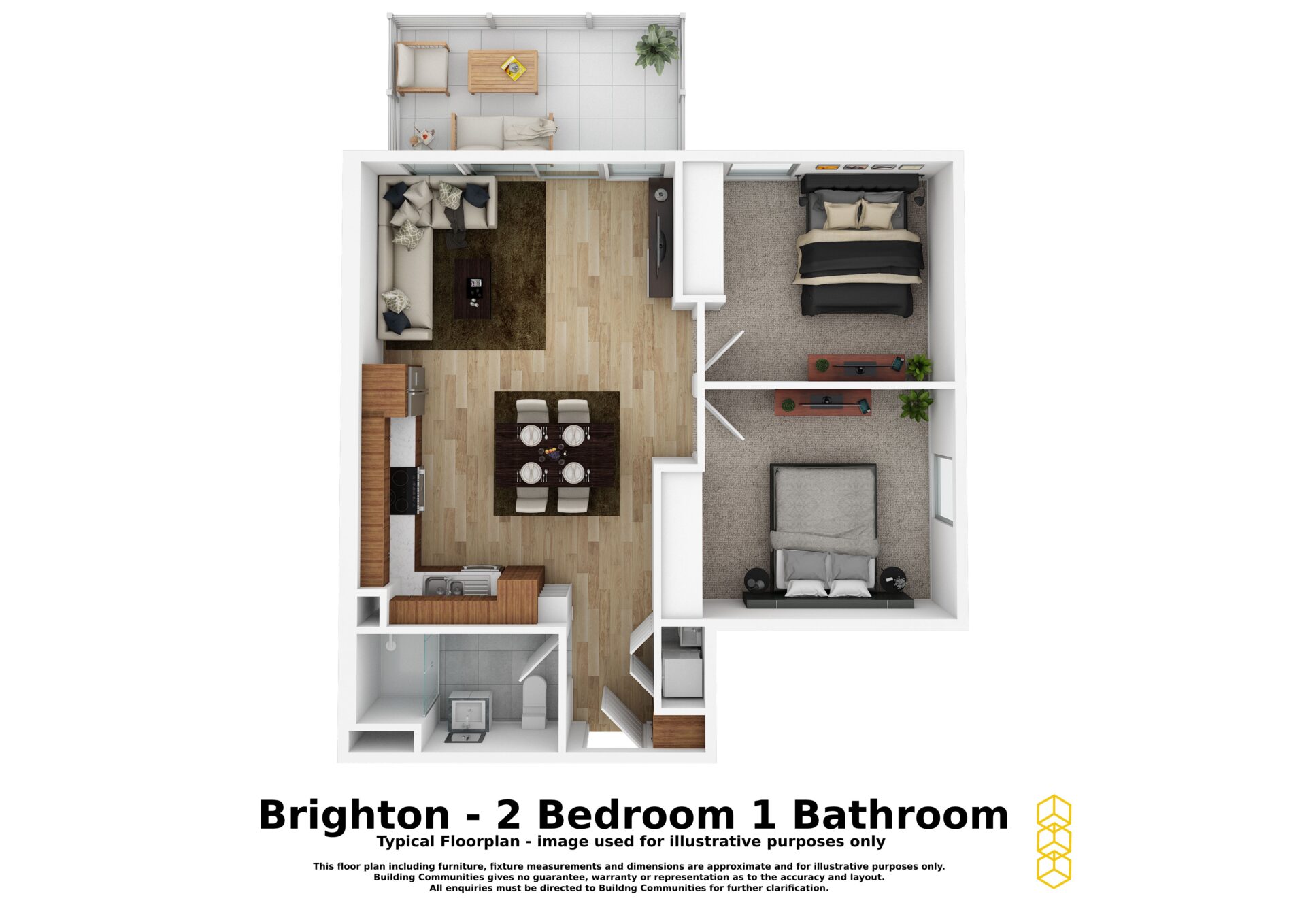 2 Bedroom - Building Communities